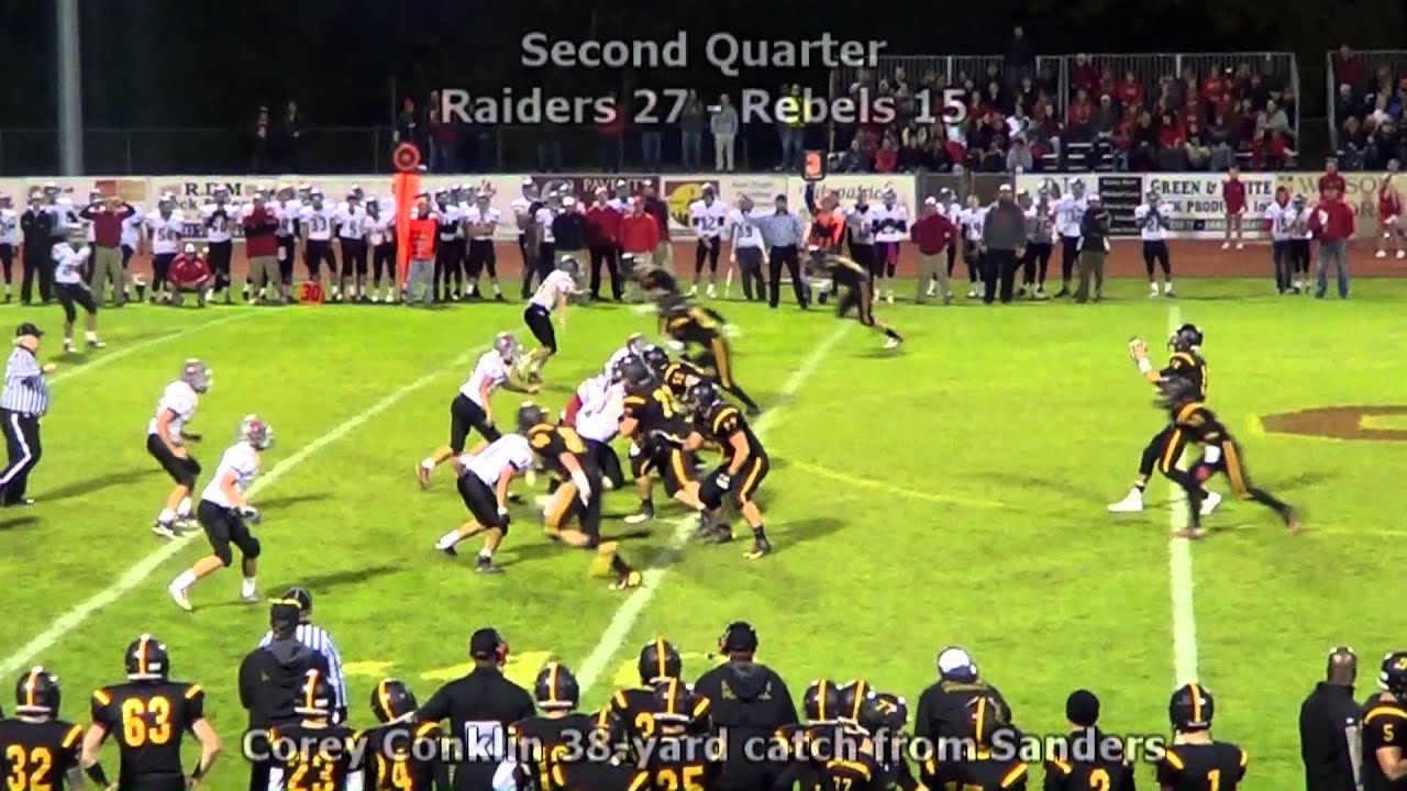 South Albany Rebels at Crescent Valley Raiders 2013 Football - YouTube