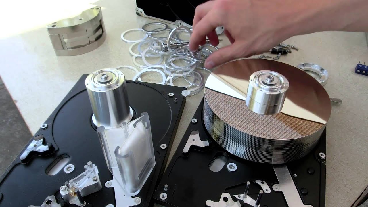 DIY Hard Drive Gyroscope part 2: adding more weight - YouTube