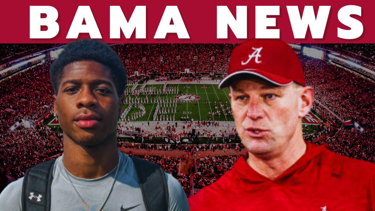 NEW! BREAKING NEWS! ALABAMA FOOTBALL NEWS TODAY! - YouTube