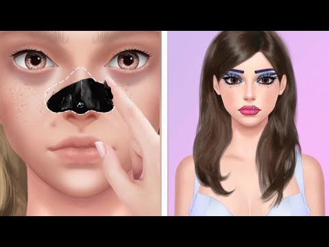 makeup, makeup animation, makeup transformation, makeup Game 💄 - YouTube