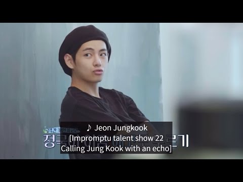 Taehyung(V) singing “Jeon Jungkook” (In The Soop EP 5)