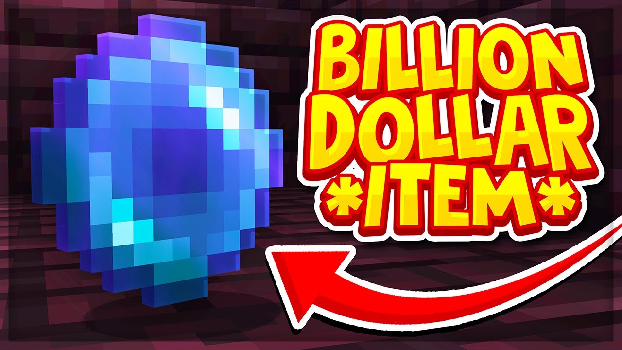 BUY THIS 1 BILLION DOLLAR ITEM TO GET RICH! | Minecraft Skyblock ...