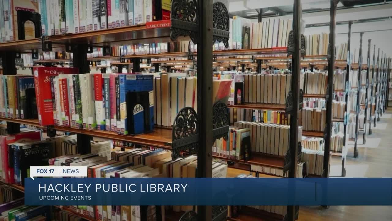 Upcoming events for adults coming to Hackley Library - YouTube