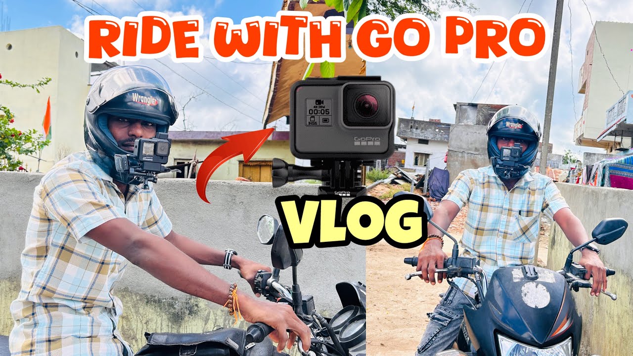 Ride With GoPro First Vlog | Travel Blog | Travel Journey | Bike Ride ...