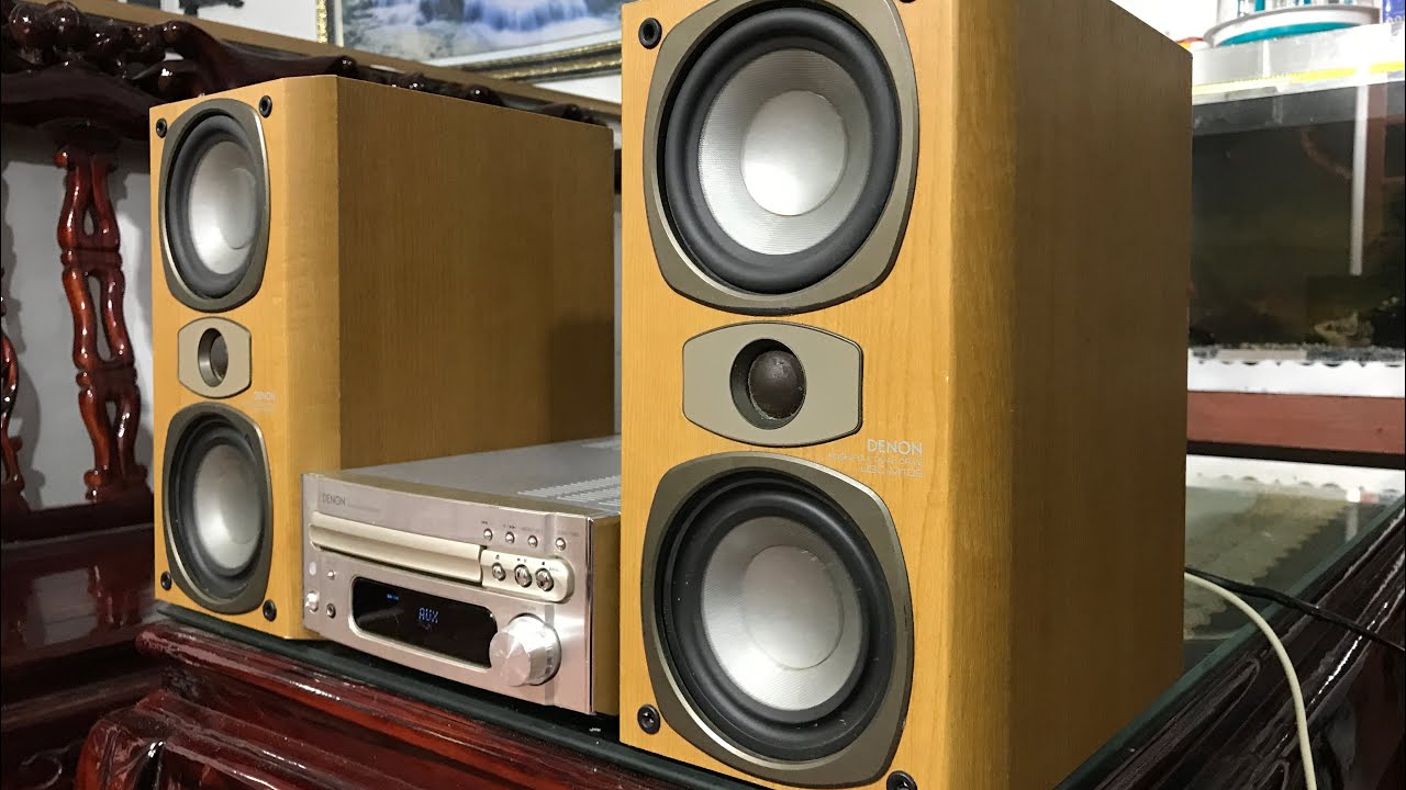 Denon RCD-M33 / USC-M10E. Chỉnh bass treble tại dàn, có Fm 108mhz. Zalo ...
