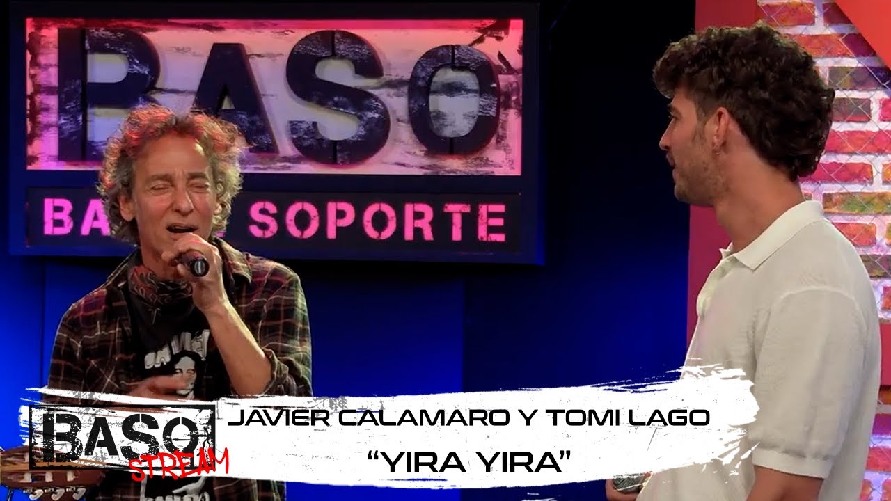 🎸 JAVIER CALAMARO Y TOMI LAGO 🎙️ "YIRA YIRA" 🎹🎸BASO STREAM 🎙️ - YouTube