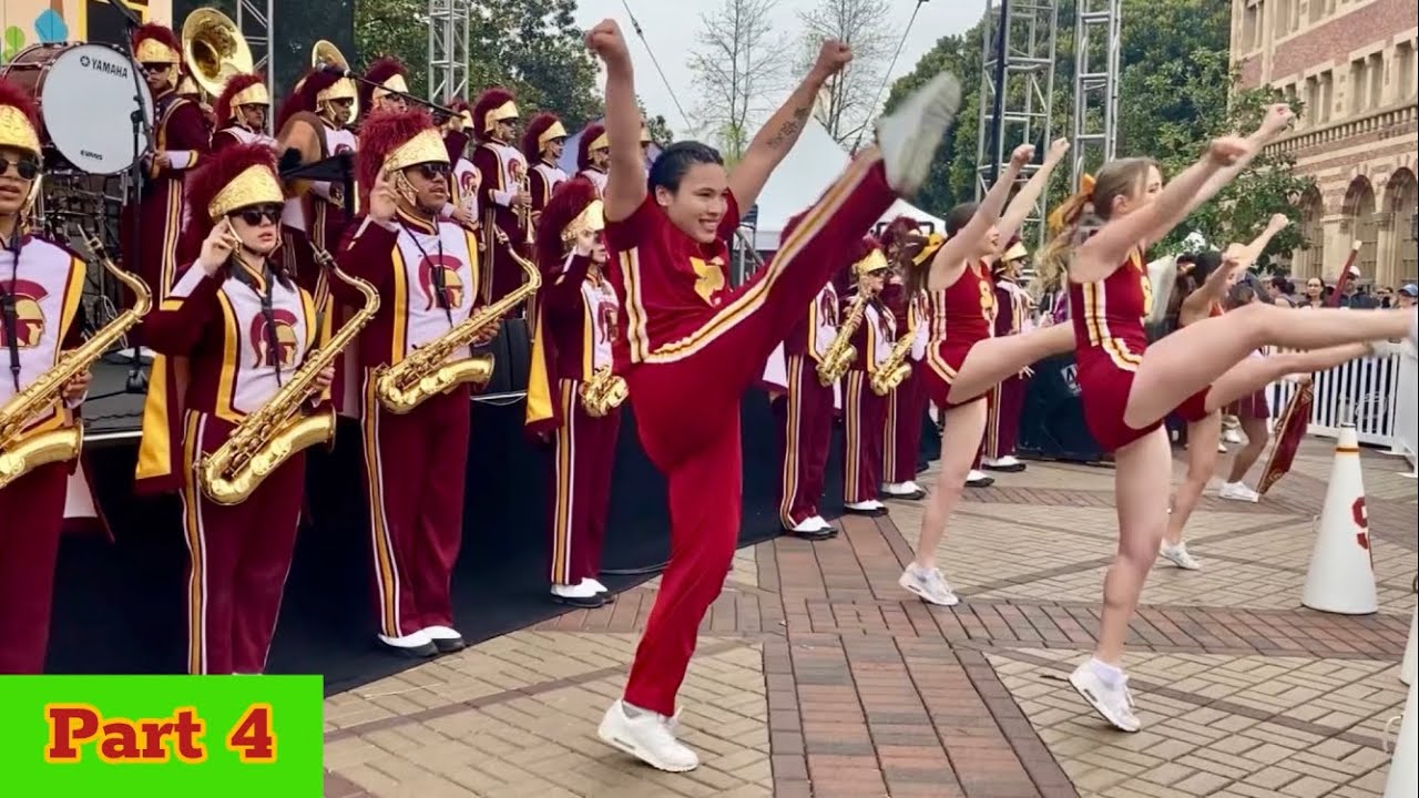 Fight on - USC Marching Band and Cheerleaders 2024 (Part 4/9) - YouTube