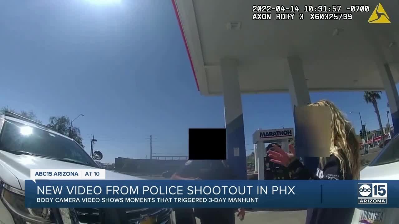 VIDEO: Body camera video shows moments Nicholas Cowan shoots a Phoenix ...
