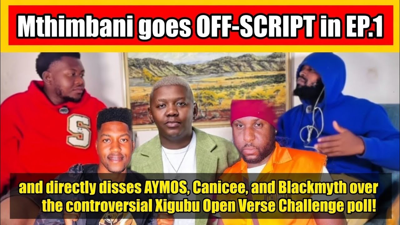 Off-script EP.1 Mthimbani disses AYMOS, Canicee, Blackmyth over the ...