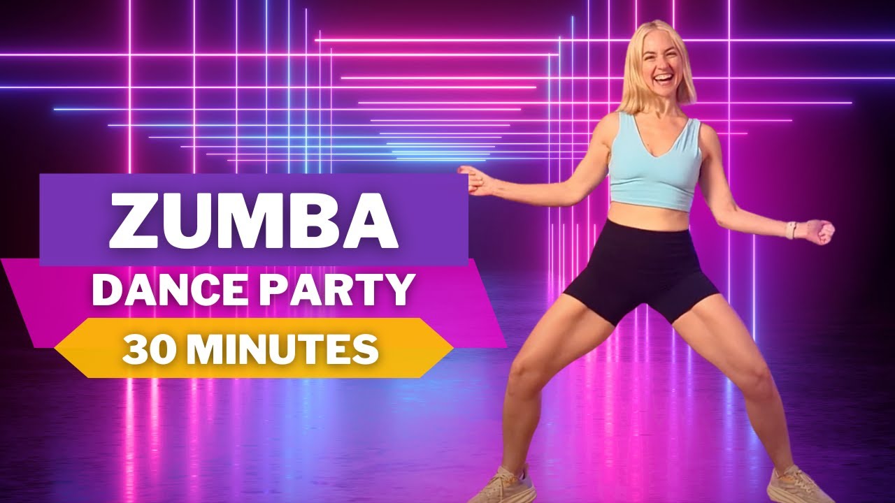 30 Minute Zumba Dance Workout | Burn 300 Calories, 3000 Steps for ...