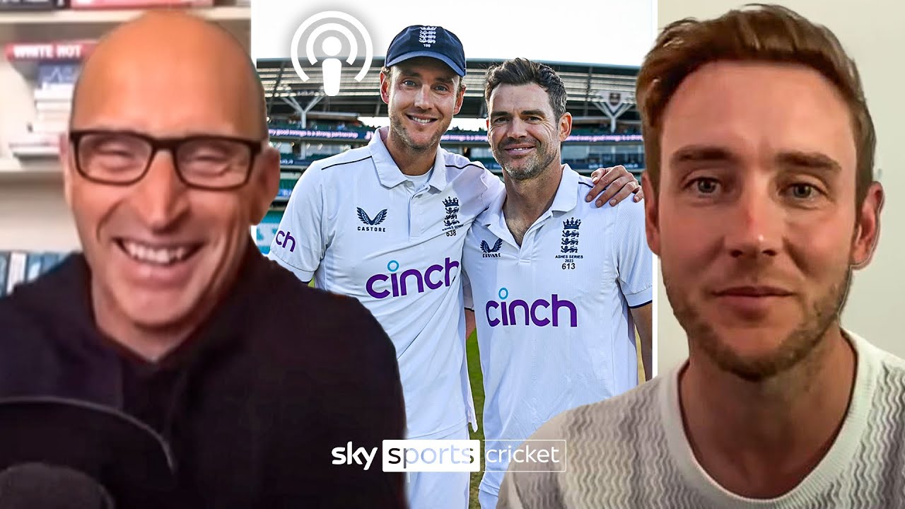 Stuart Broad recalls his favourite Jimmy Anderson memories | Sky Sports ...