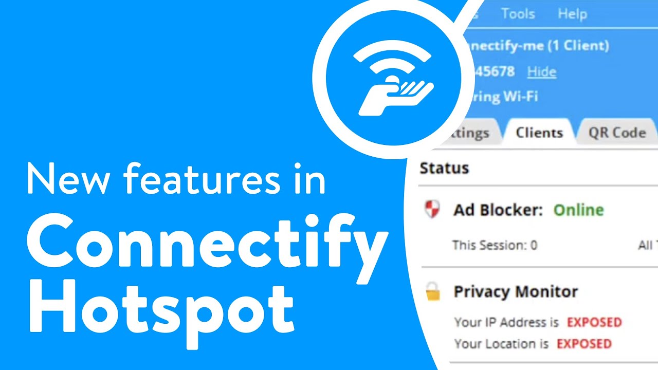 New Features in Connectify Hotspot - Virtual Router for Windows - YouTube