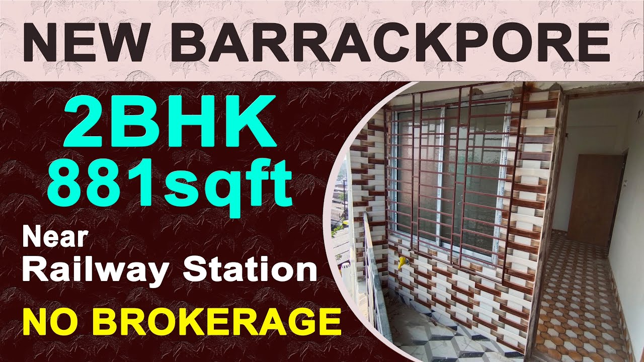 New Barrackpore | 2BHK 881sqft SOLD Only 22.32 Lakhs | Near New ...