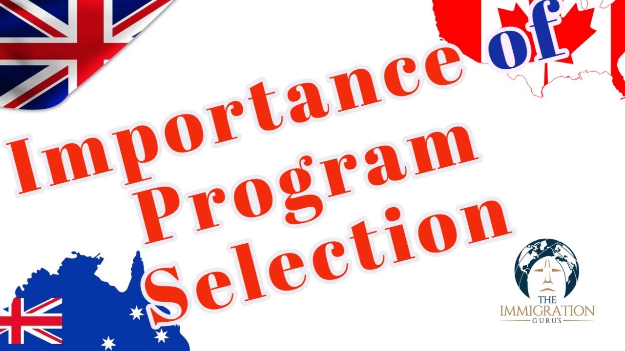 Live 12 - Importance of Program Selection for Study Visa | Canada ...