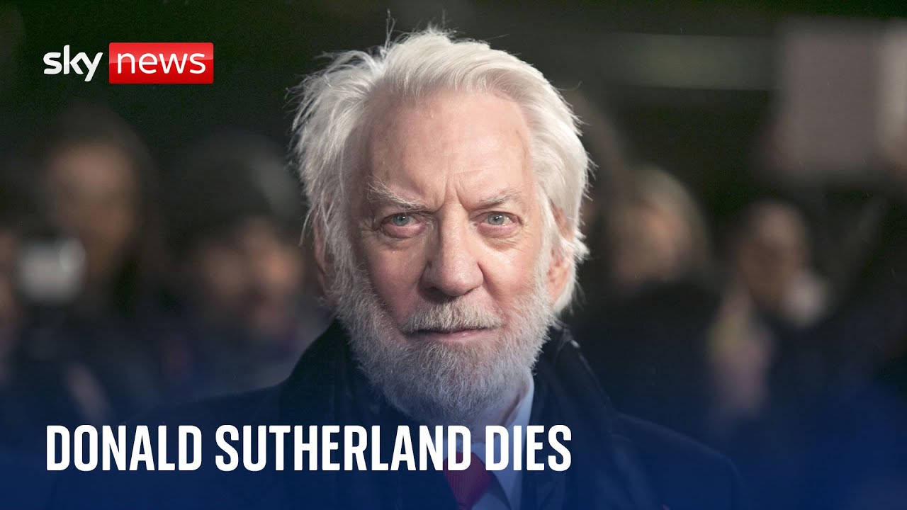 Donald Sutherland, Hunger Games and Kelly's Heroes actor, dies - YouTube