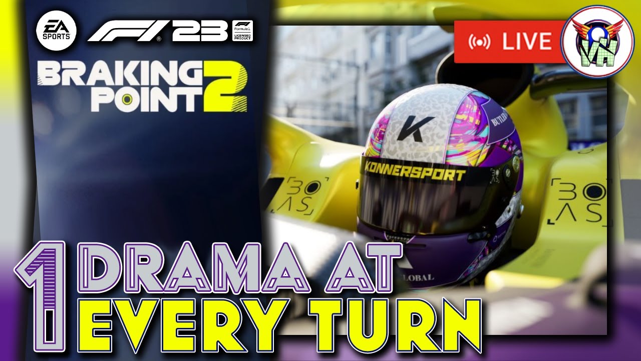 Braking Point 2 Hard Difficulty | F1 23 | #1 Drama at Every Turn - YouTube
