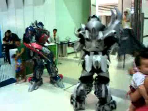 optimus Prime Dance - YouTube