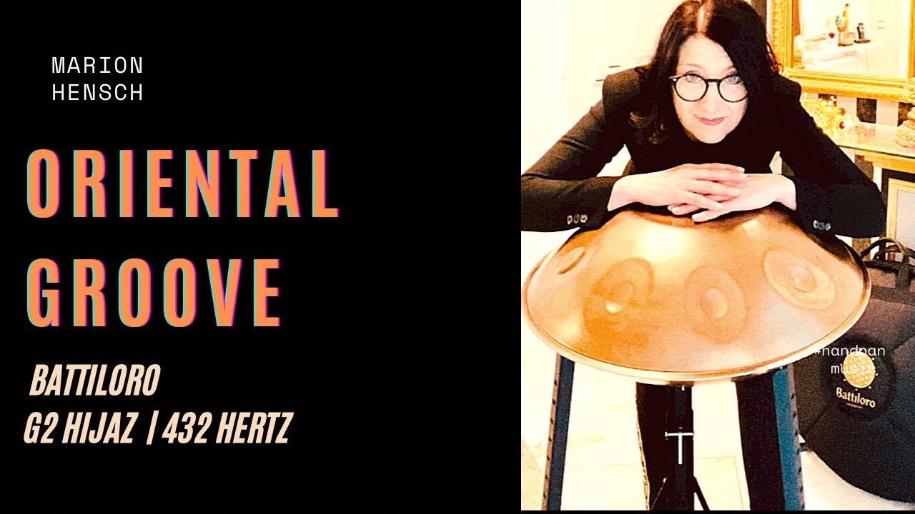 Oriental Handpan Groove| G2 Hijaz #432hz #handpanmusic # ...