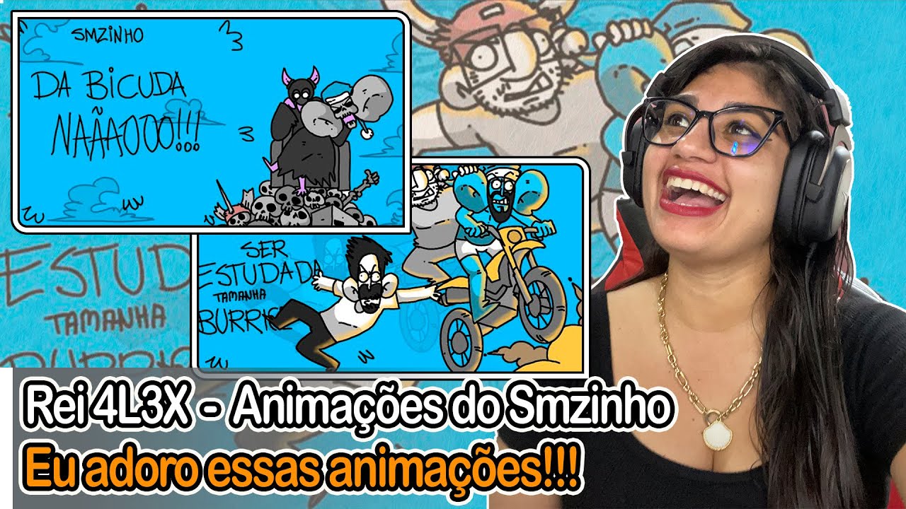 Reagindo a REI 4L3X - SMZINHO ANIMAÇÔES - "EU E VOCÊ" E "R4G3 DO ZANFAS ...