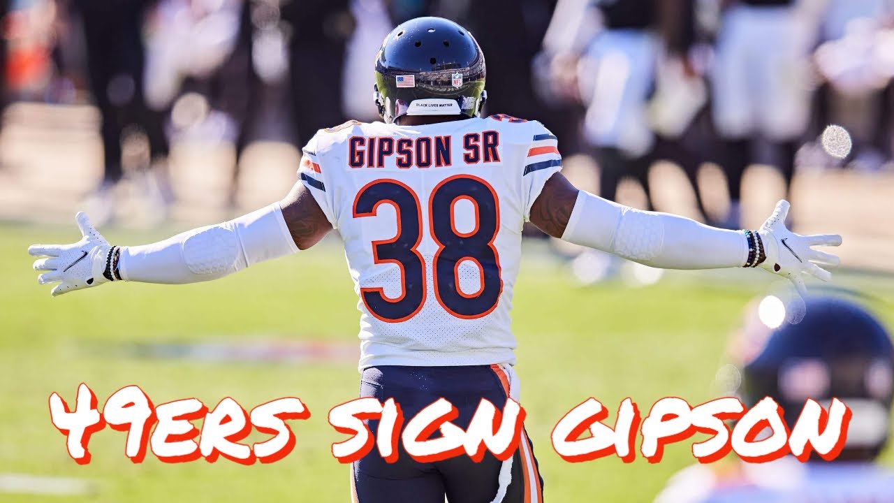 49ers Sign Tashaun Gipson - YouTube
