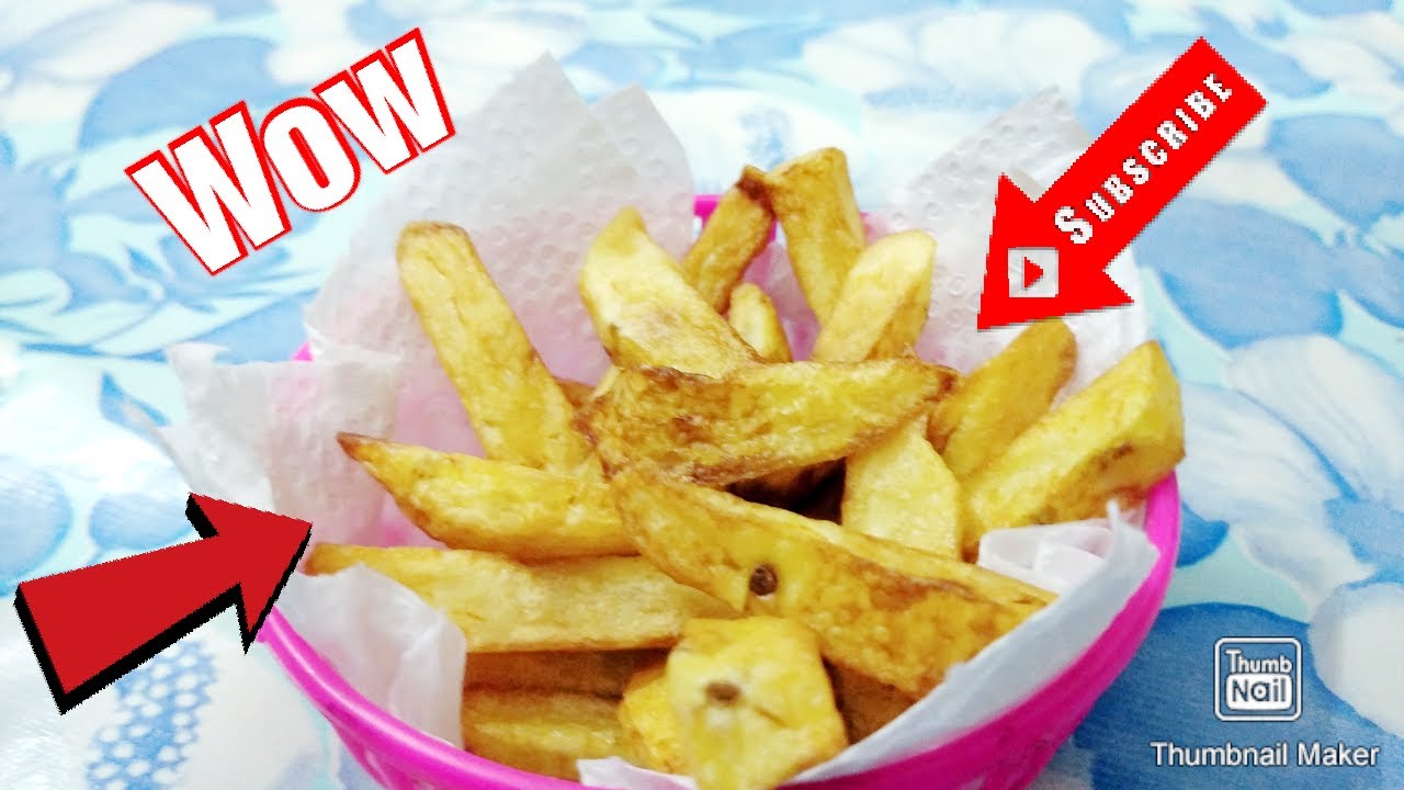 Mini French Fry Recipe. - YouTube