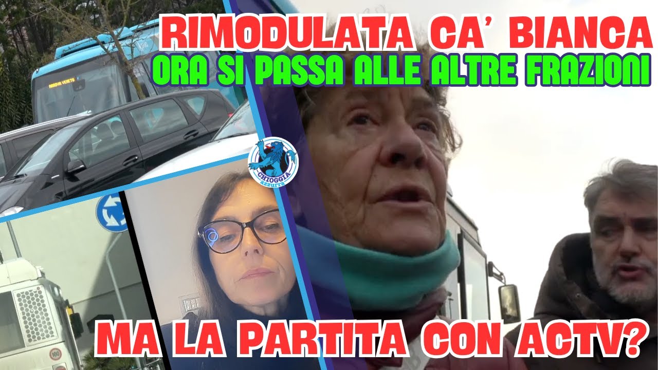 RIMODULATA LA LINEA TPL PER CA' BIANCA ORA SI PENSA ALLE ALTRE FRAZIONI ...