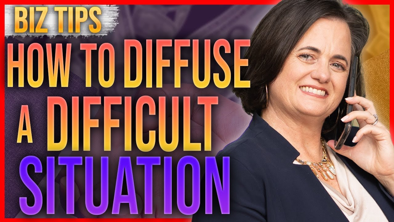 How To Diffuse A Difficult Situation - YouTube
