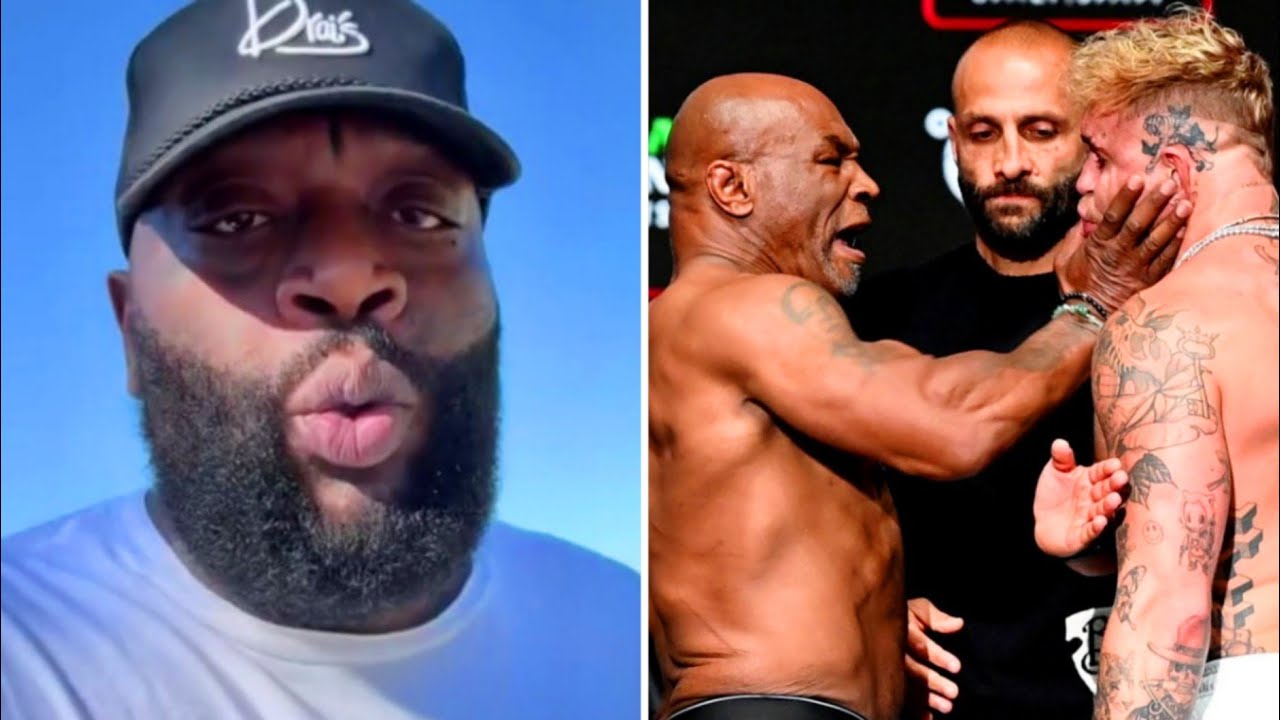 Rick Ross Reacts To Mike Tyson Slapping The Teeth Out Jake Paul's Mouth ...