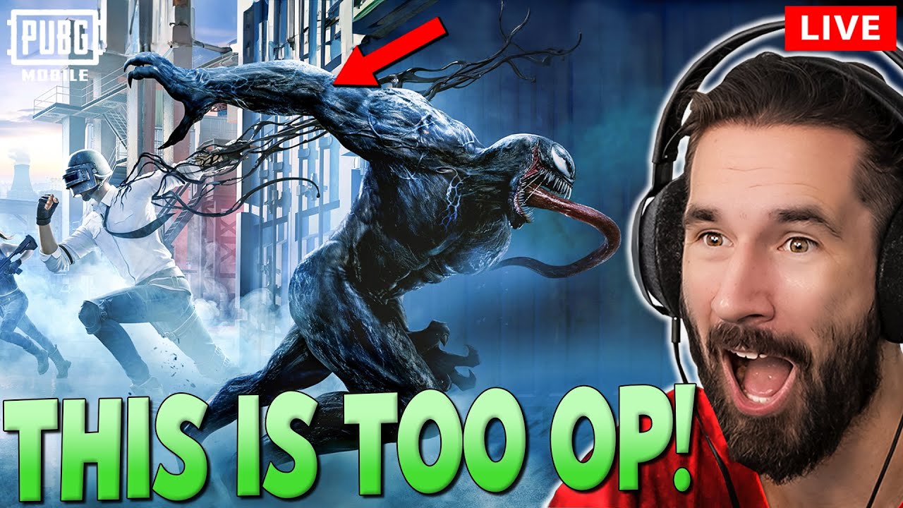 Venom Powers And Symbiote Arm Are OP In Squad Gameplay 😱 PUBG MOBILE ...