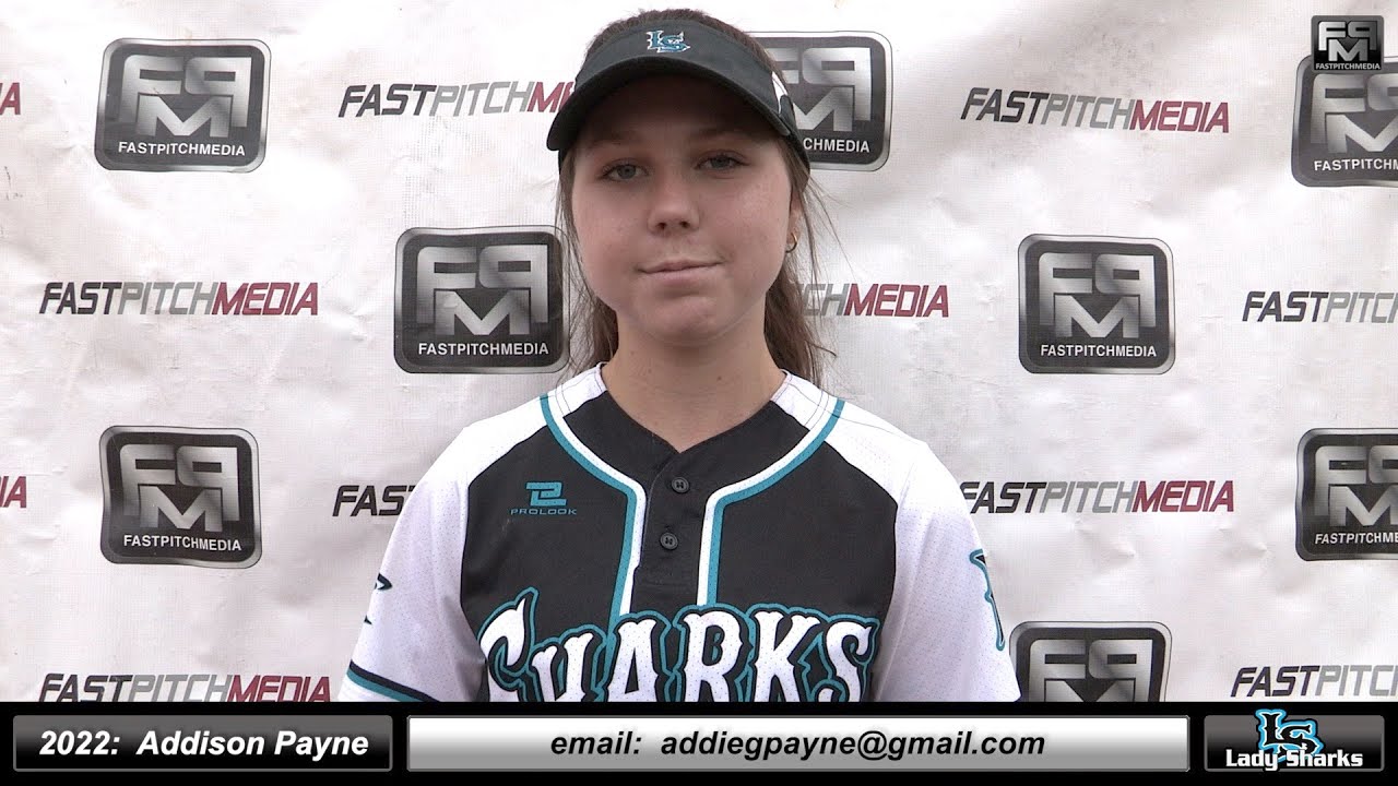 2022 Addison "Addie" Payne 3.8 GPA Athletic Outfielder Softball Skills ...