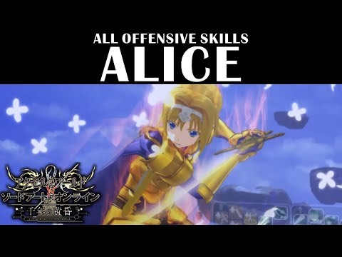 Alice All Skills - Accel World vs Sword Art Online - YouTube