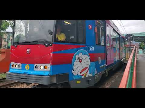HK Doraemon light rail 香港多啦A夢輕鐵 ドラえもん輕鐵 โดราเอมอน 叮噹輕鐵 #railway # ...