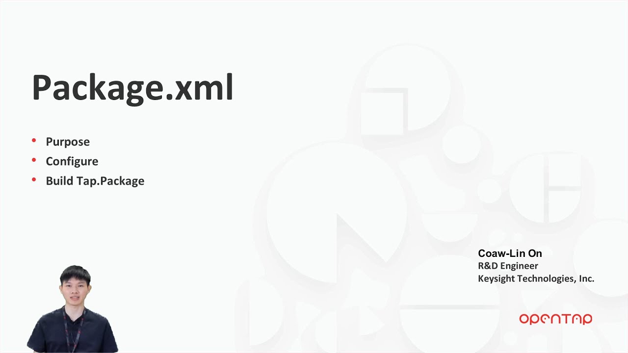 Plugin Packaging: Package.xml | OpenTAP - YouTube
