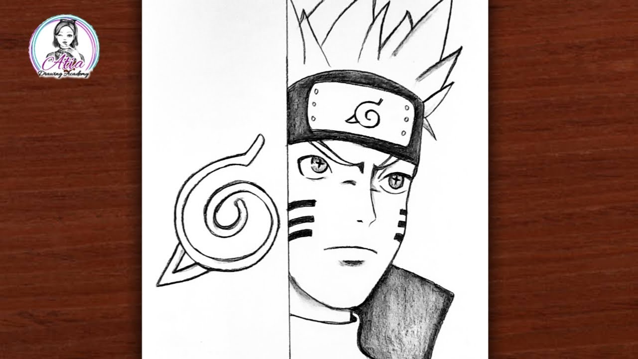 Naruto drawing step by step | Anime drawing step by step for beginners ...
