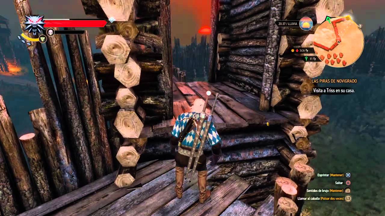The Witcher 3. Nilfgaardian Camp Wall Glitch - YouTube