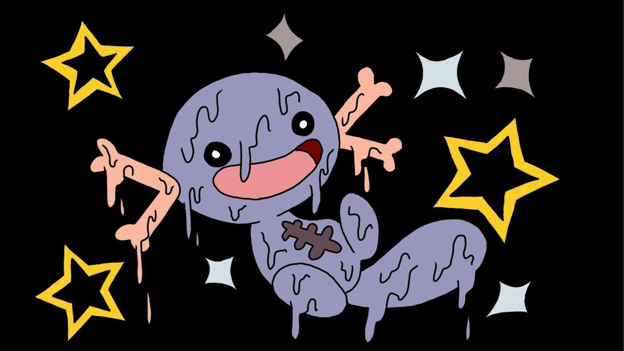 melting shiny paladean wooper drawing - YouTube