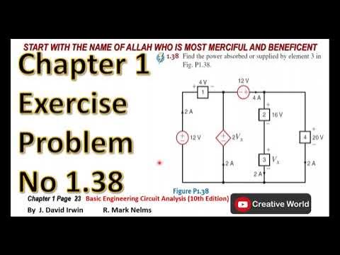 Chapter 1 Exercise Problems 1.38 solution | Basic Engineering Circuit Analysis 10th Edition ...
