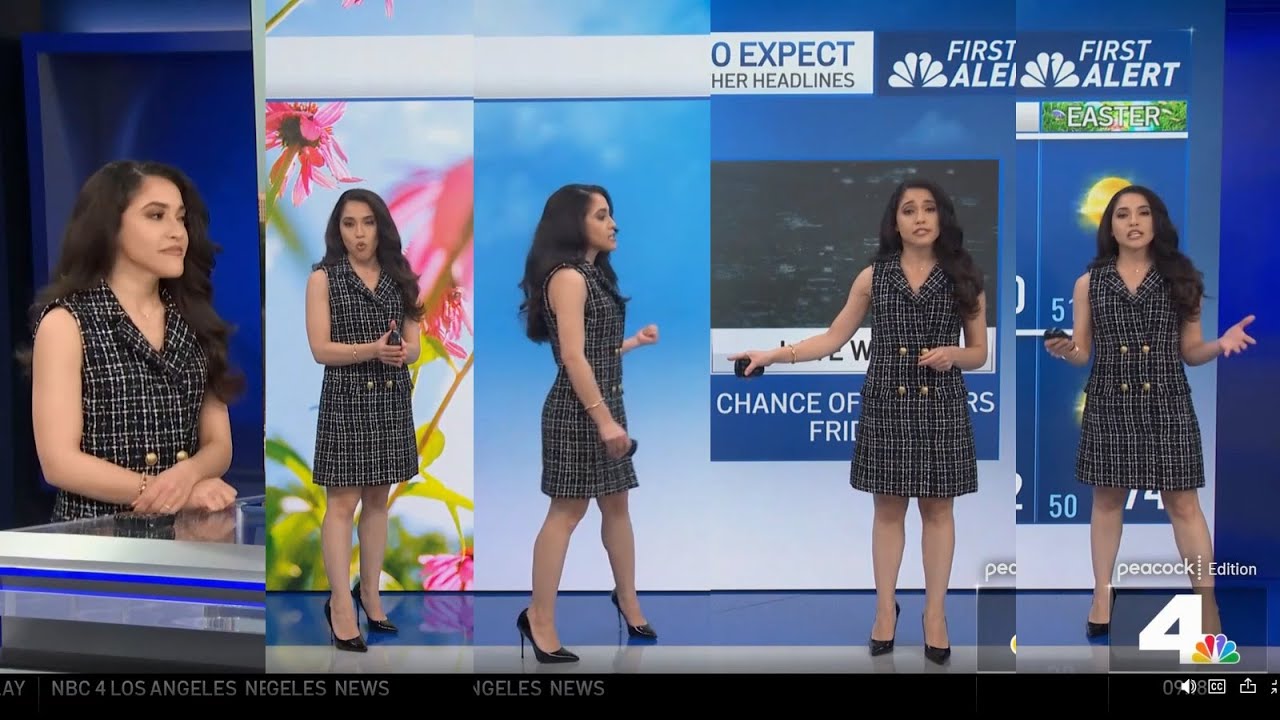 Stephanie Olmo with the First Alert Forecast for NBC4 Los Angeles ...