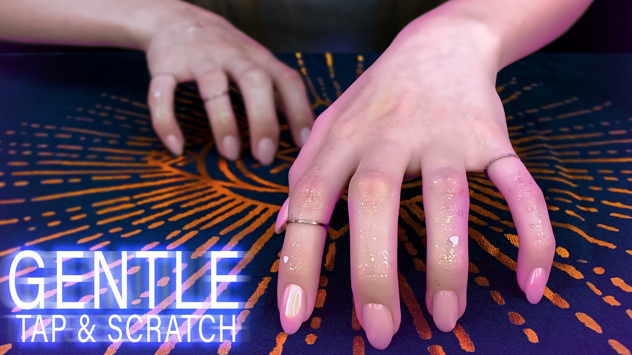 ASMR Gentle Tapping & Scratching for Relaxation (No Talking) - YouTube