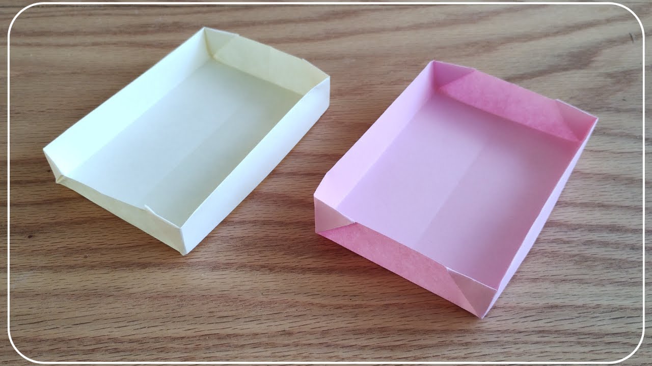 HOW TO: PAPER TRAY - YouTube