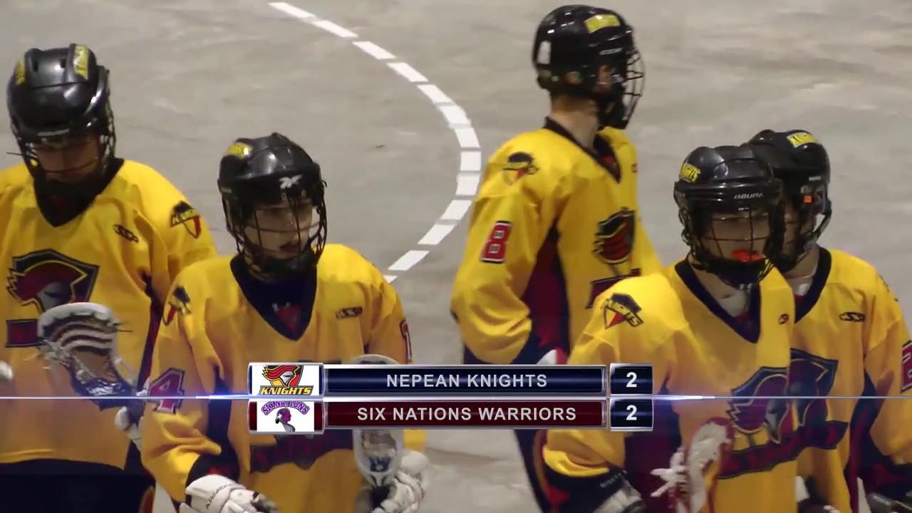 Tyler Hendrycks (2019) Midget Nepean Knights Lacrosse A Qualifiers ...
