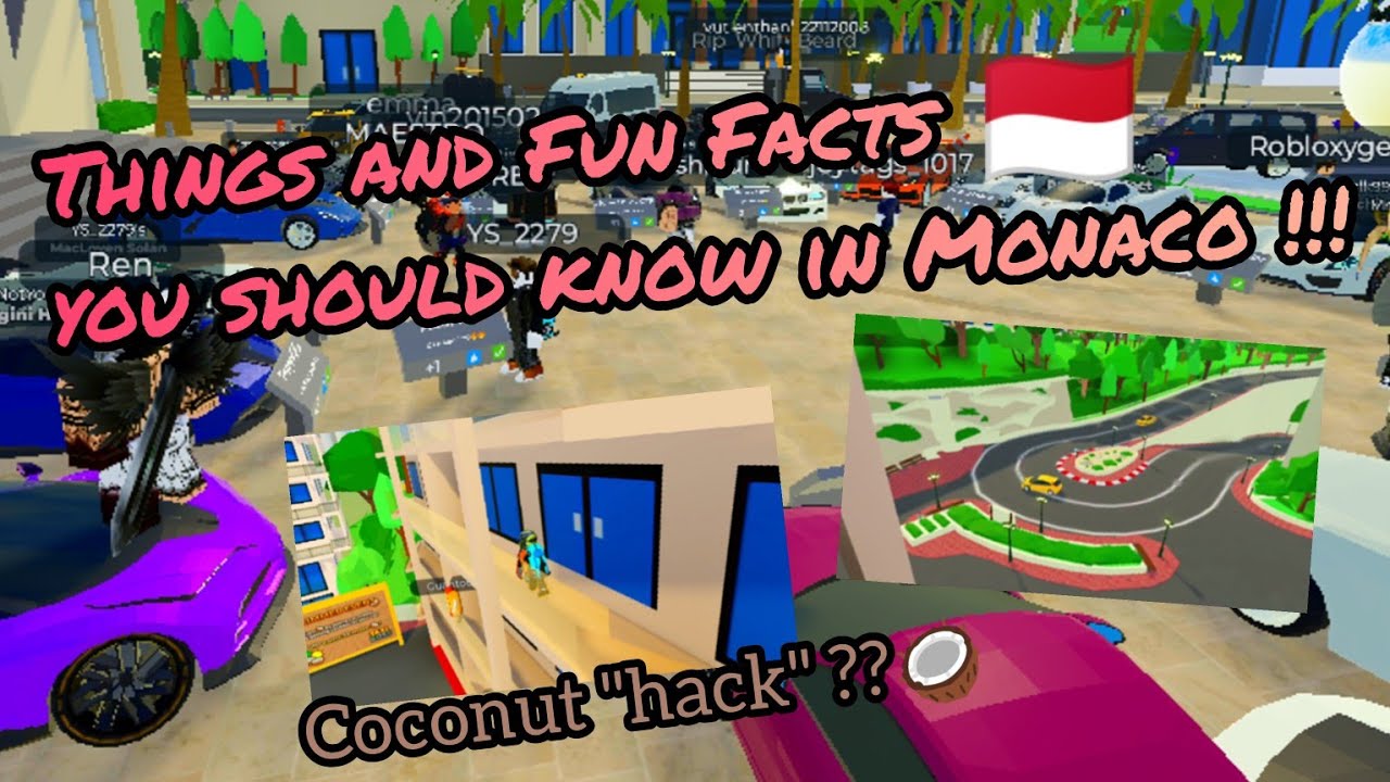 Roblox Taxi Boss | Fun facts you should know in Monaco server !!! - YouTube