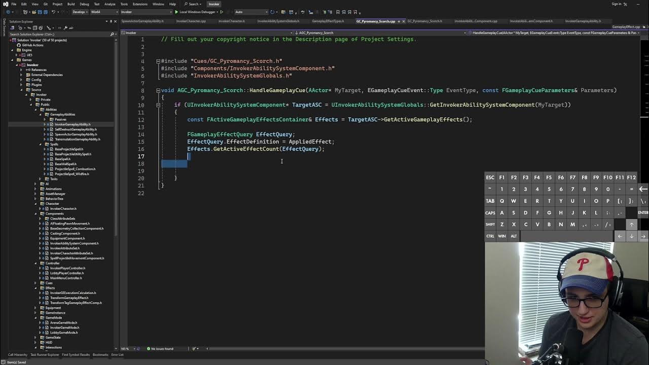 UE5.4 C++ Game Development Day 190. GAS Abilities and SFX - YouTube