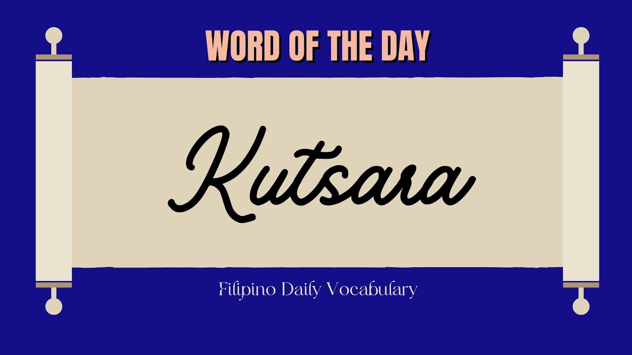 Kutsara in English + Pronunciation - YouTube