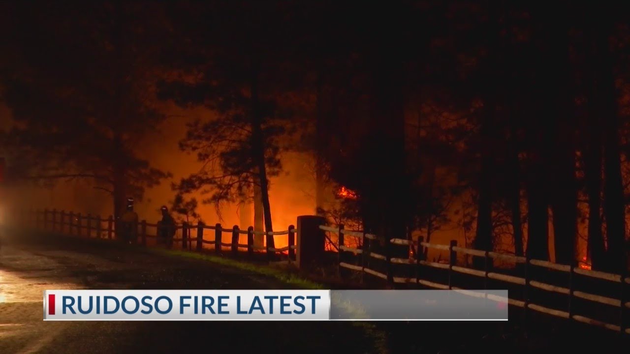 Saturday update on fires burning in the Ruidoso area - YouTube