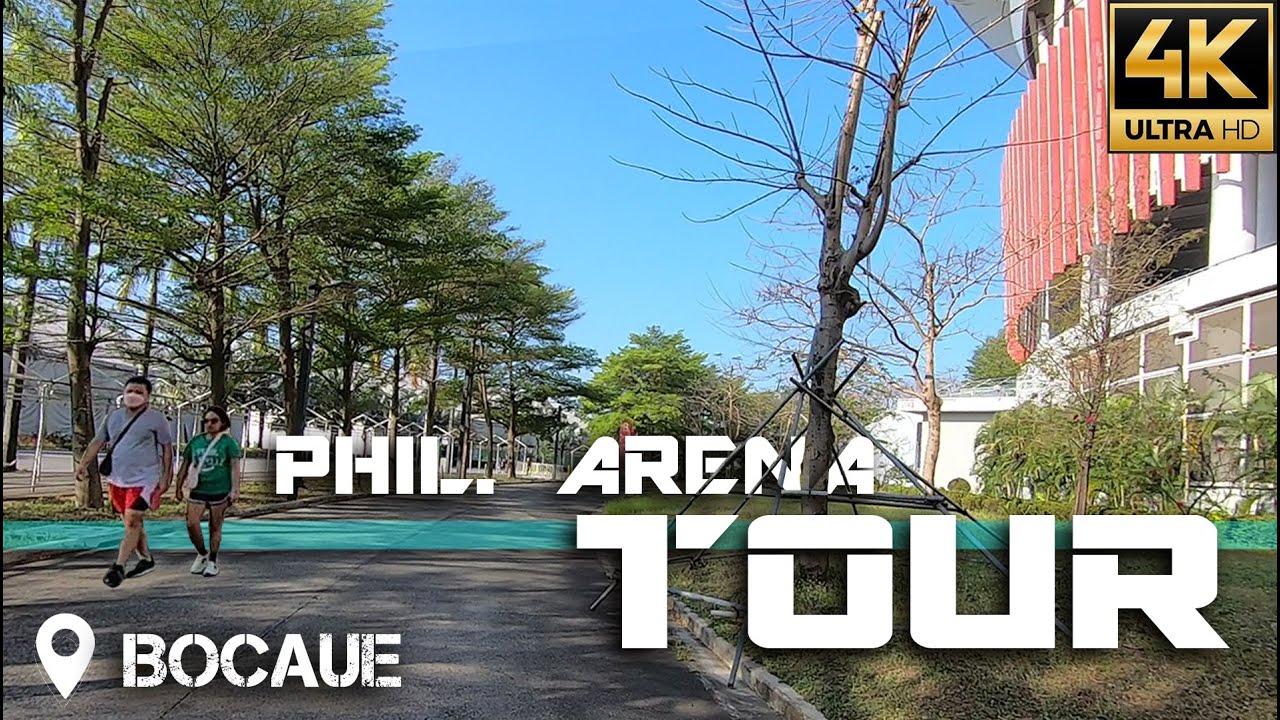 [4K] Philippine Arena Parking area Tour - YouTube