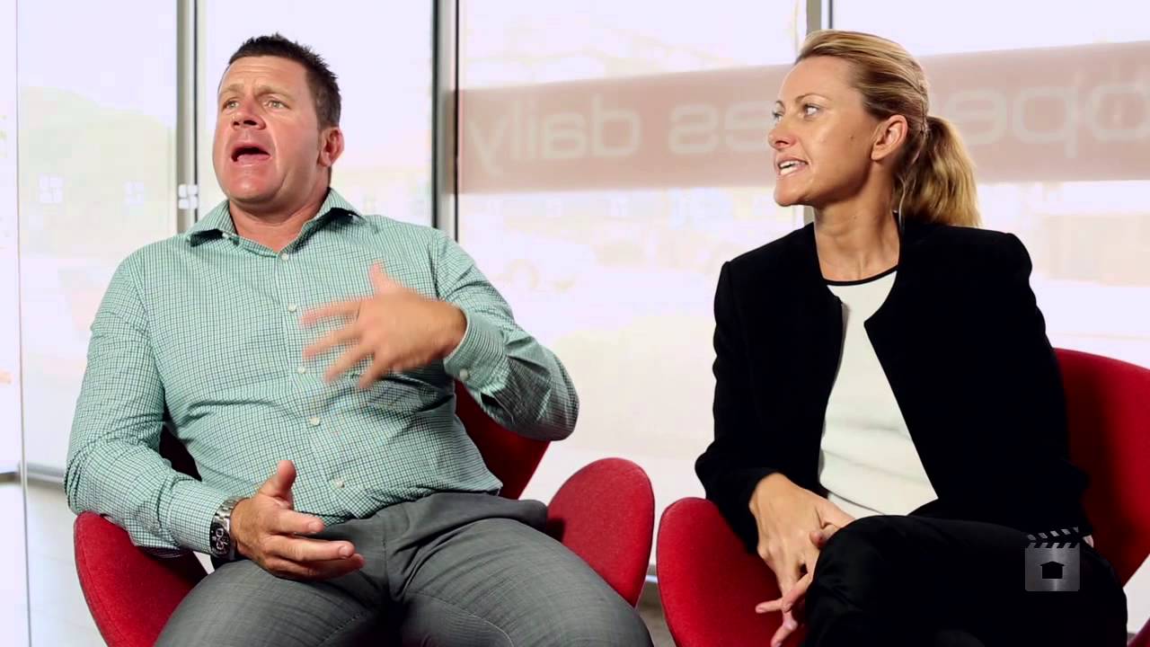 Brad and Kate Hardingham - Success in Real Estate. - YouTube