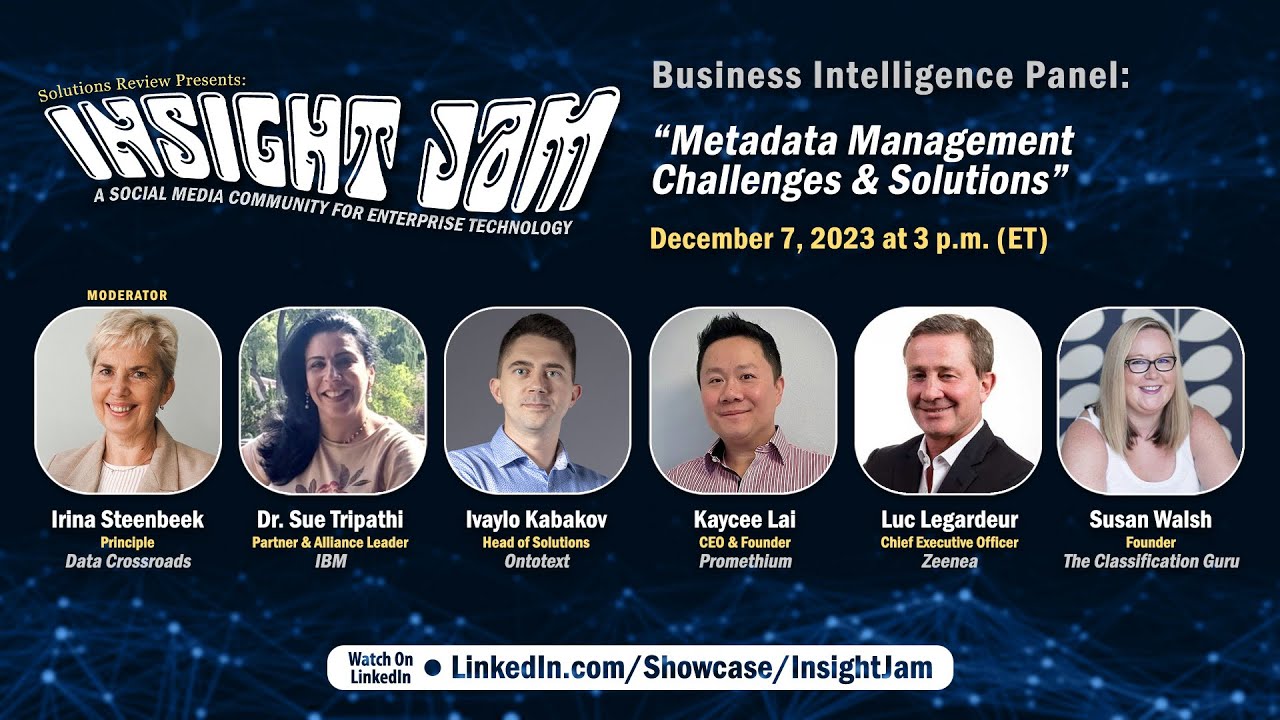 🔴 Metadata Management Challenges & Solutions | Live Panel Event - YouTube