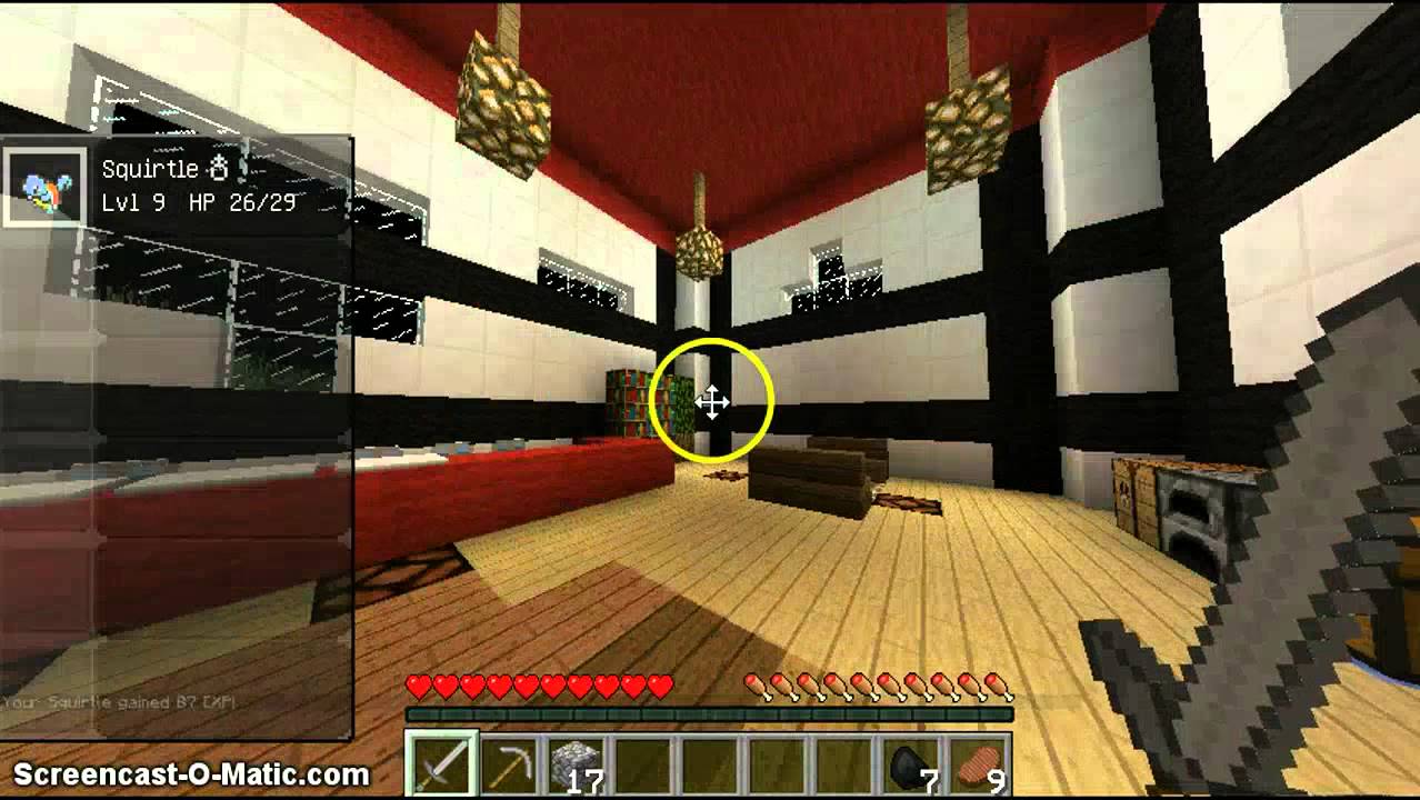 Pixelmon Survival ep-1 POKEMON CENTER!!!!! - YouTube