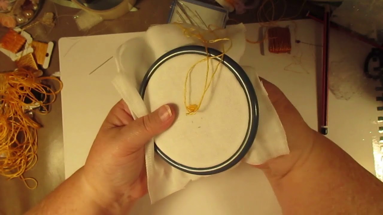 Tutorial Stumpwork Bee - YouTube